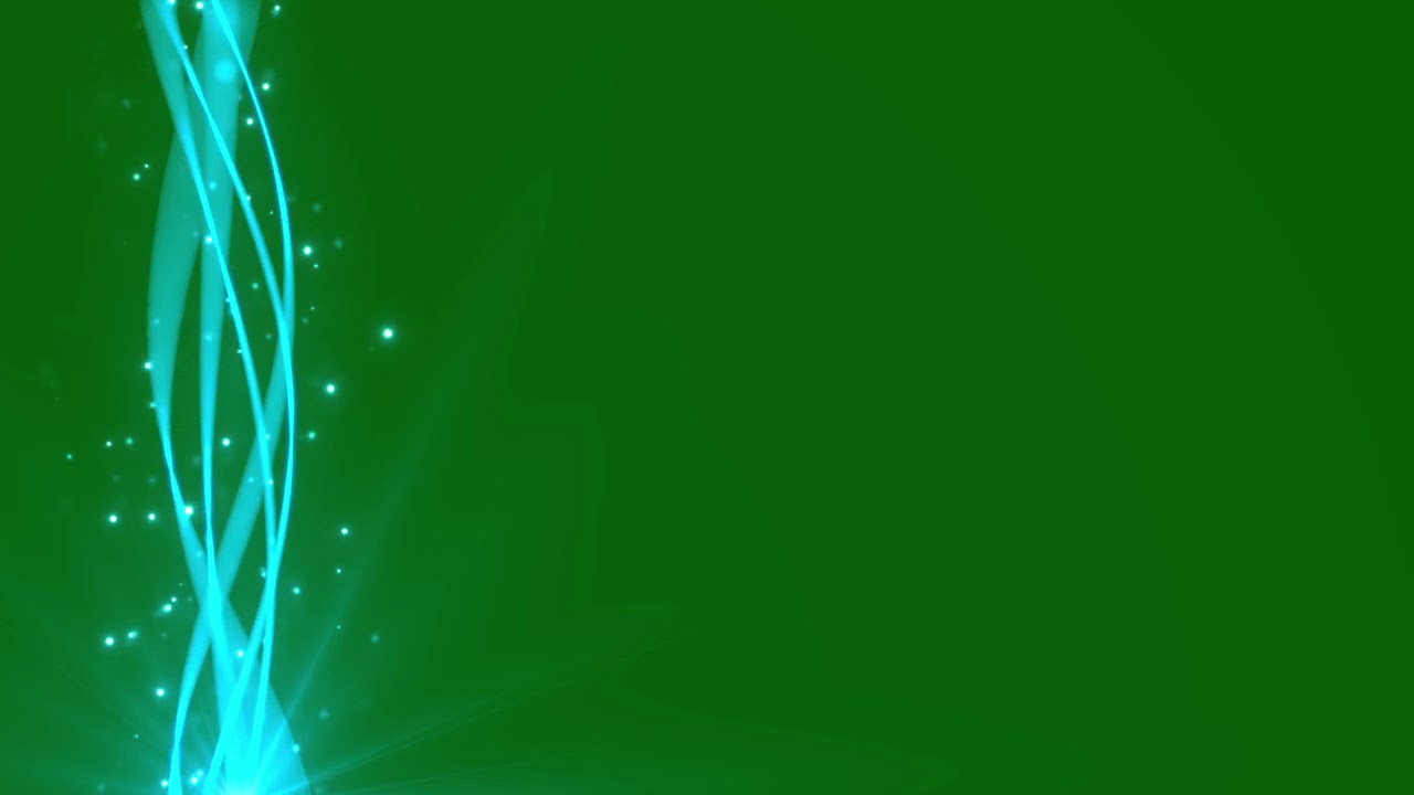 |No Copyright| Abstract Particles Overlay Green Screen Video | Green ...