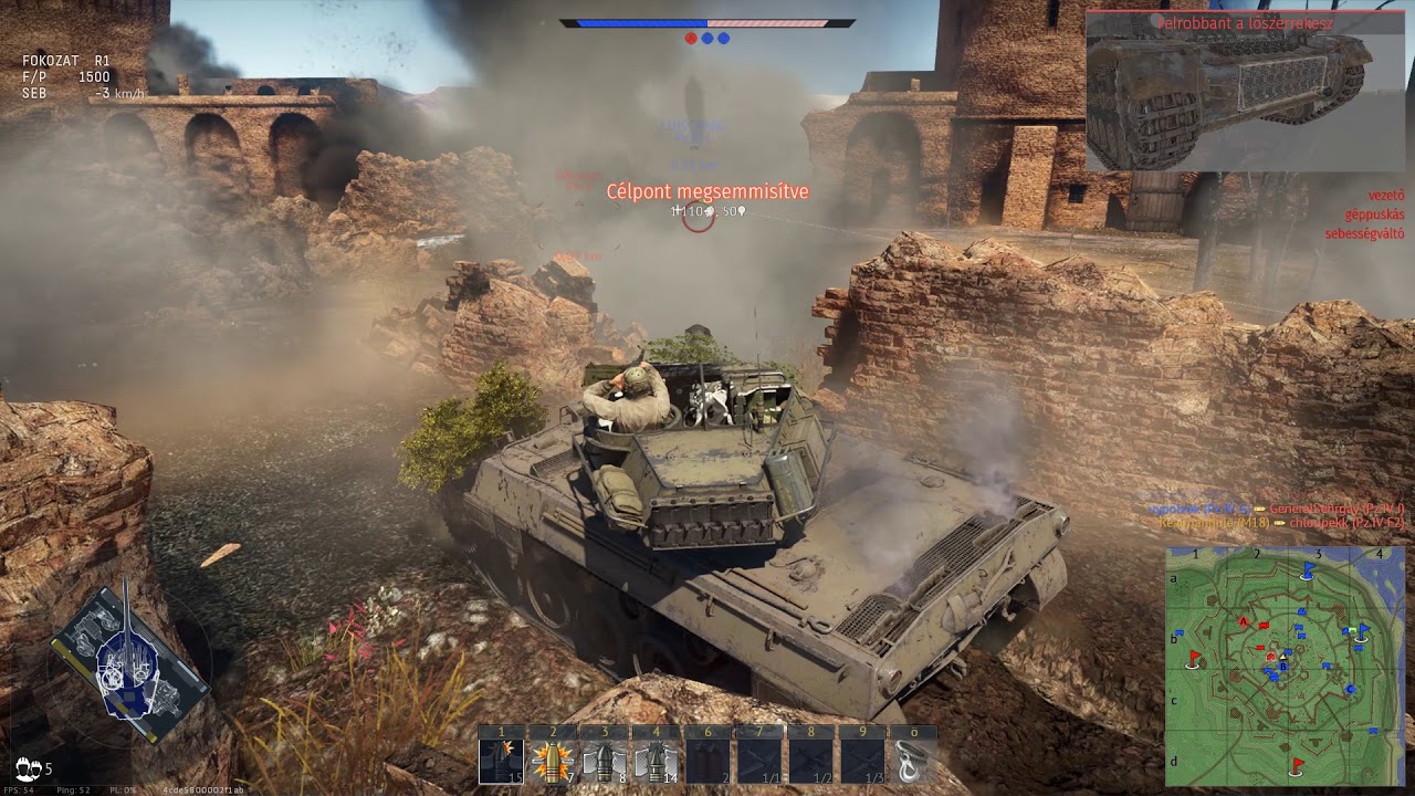 War thunder M18. - YouTube