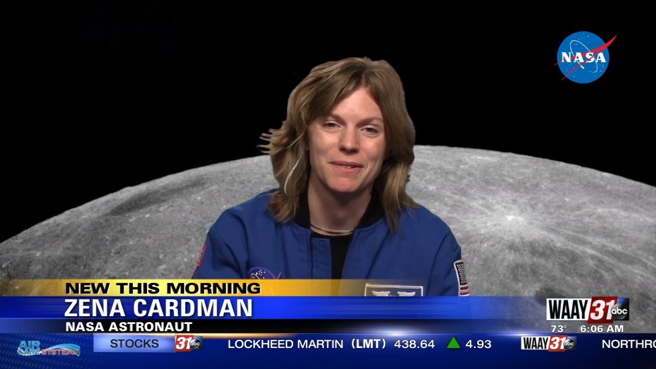 Interview With Zena Cardman, Astronaut - YouTube
