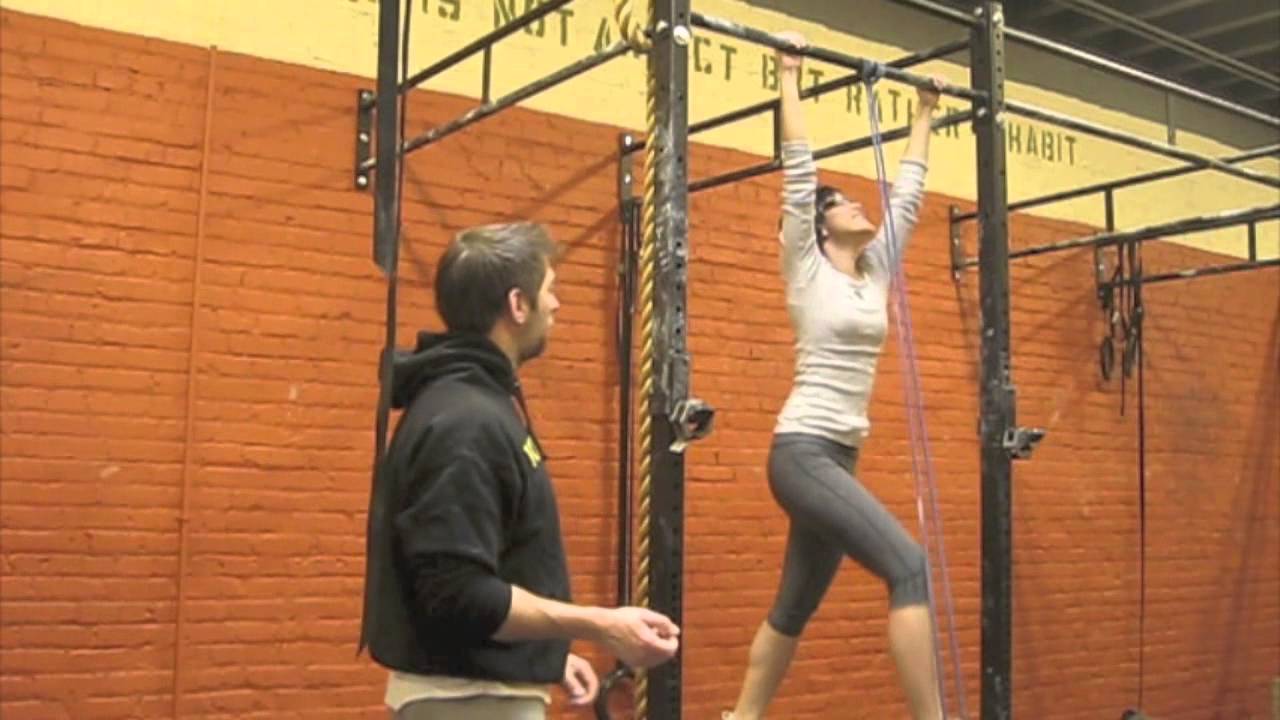 Kipping Pull Up Basics - YouTube