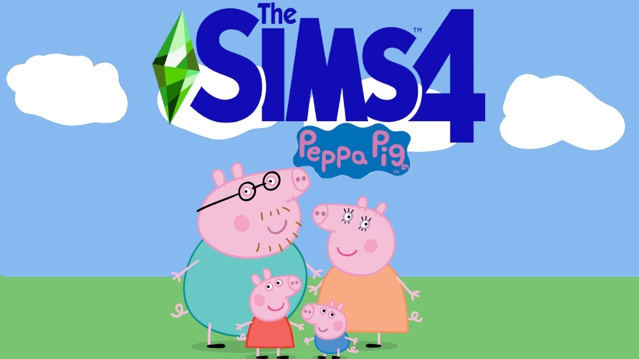 Meet The Family - The Sims 4 Peppa Pig: Part 1 - YouTube