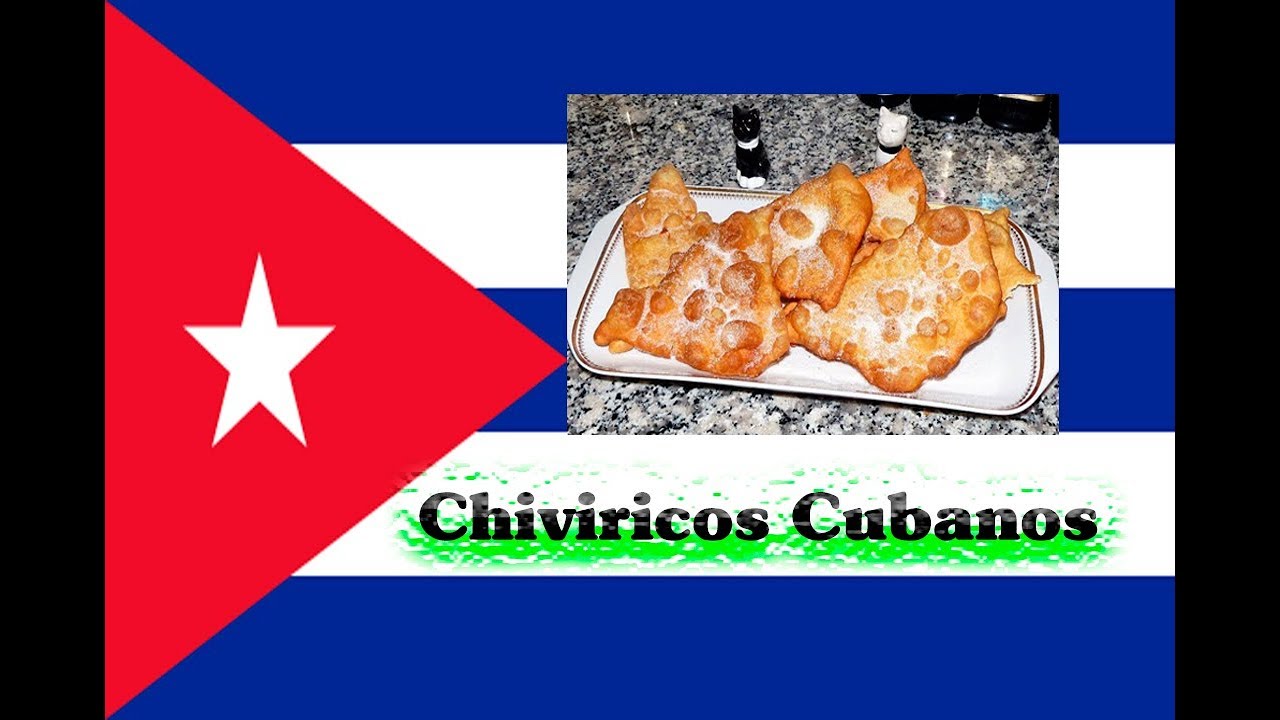 Receta Cubana Chiviricos o Hojuelas cubanos - YouTube