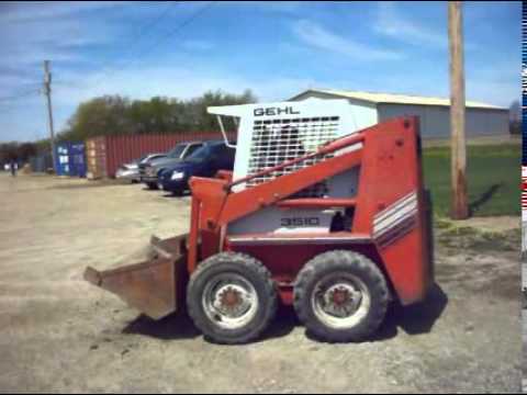 1981 GEHL 3510 For Sale - YouTube