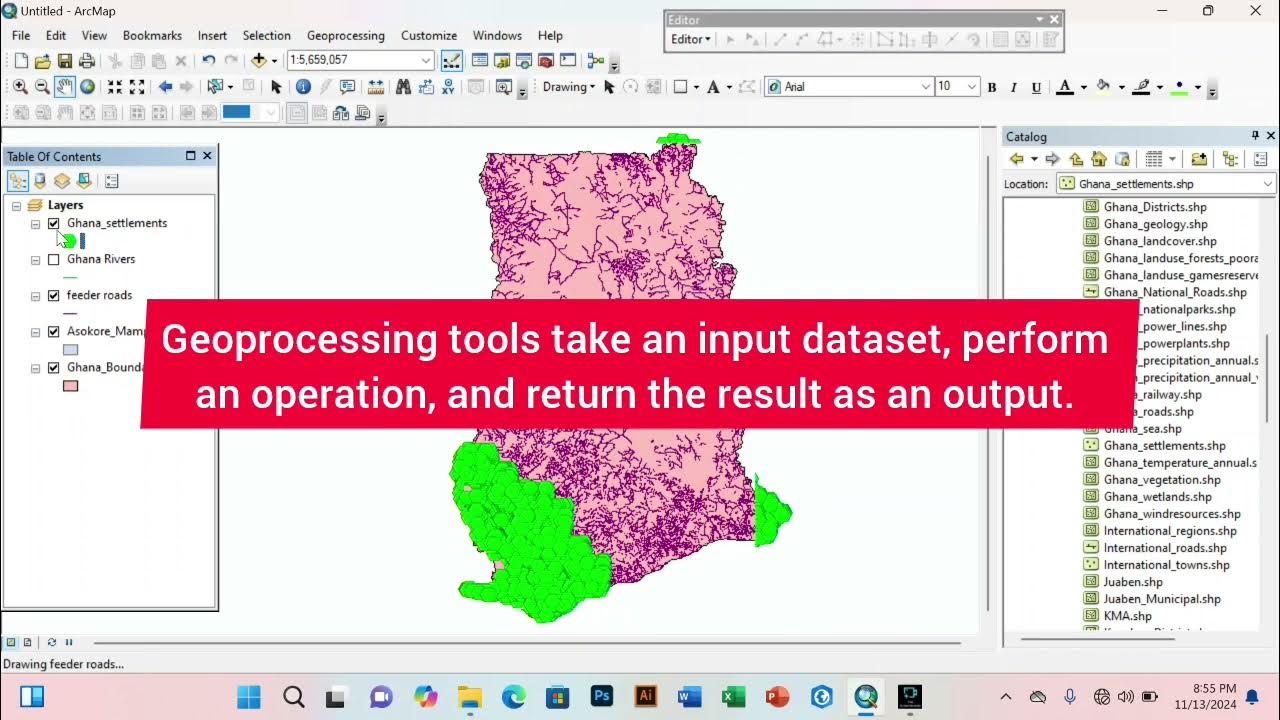 How to use ArcMap/ArcGIS (Part 1). Map Making Tutorials for Beginners - YouTube