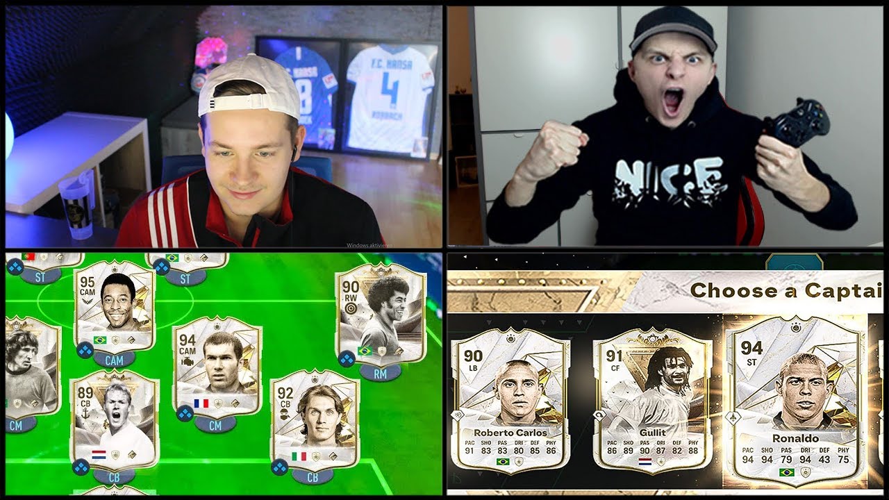 EA FC 24 FIFA 24: Best Draft ever! 9x ICONS in FULL ICON Fut Draft ...