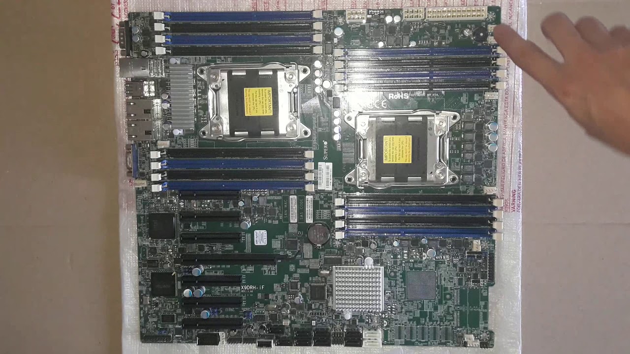 APPEARANCE & REVIEW: Supermicro X9DRH-iF rev 1.02 server motherboard ...