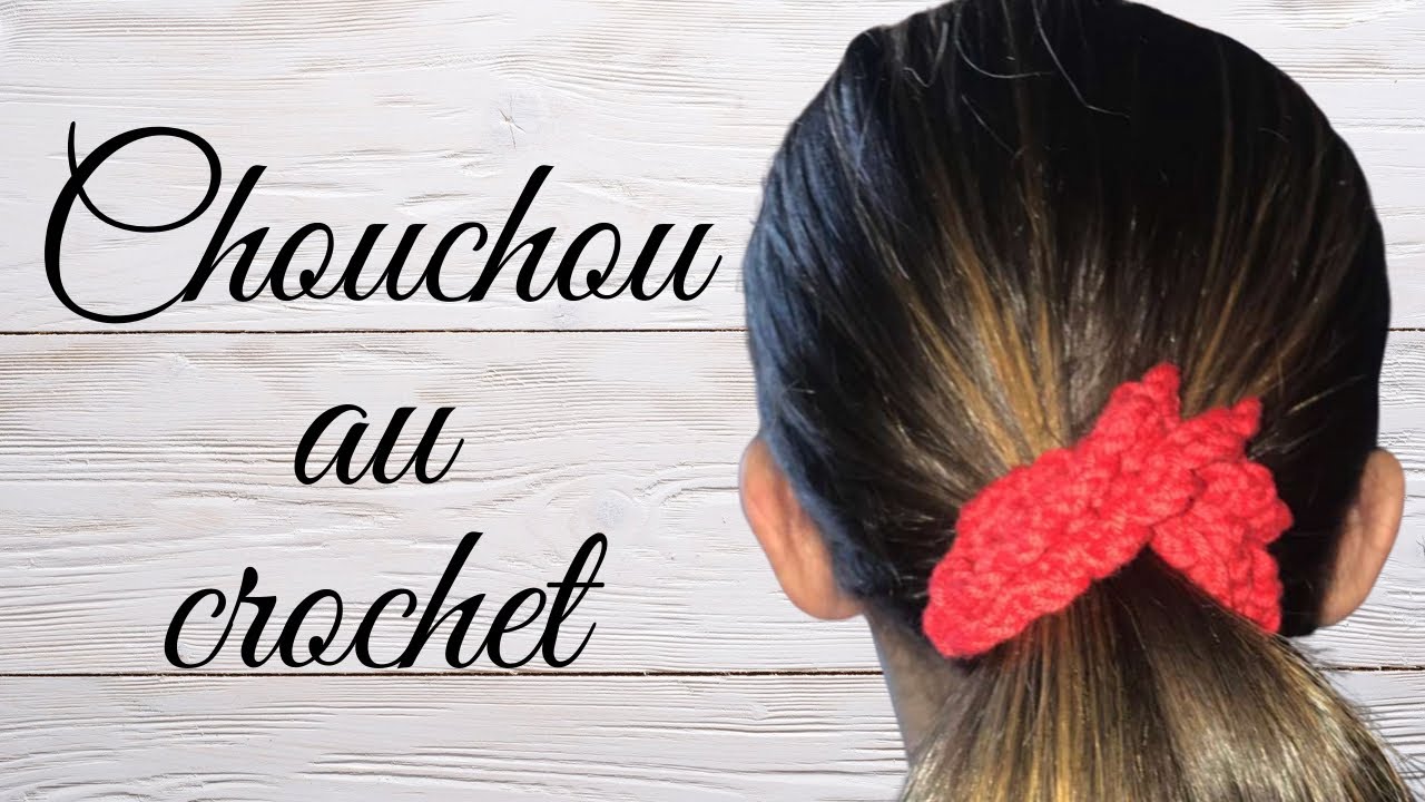 Comment faire un chouchou pour les cheveux au crochet, facile et rapide ...
