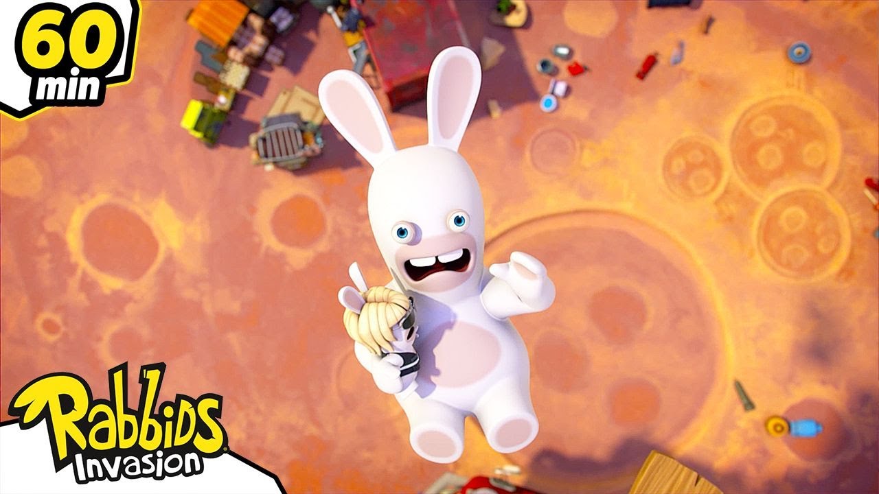 Compilación 1h ¡Los Rabbids dirigen la investigación! | Dibujos ...