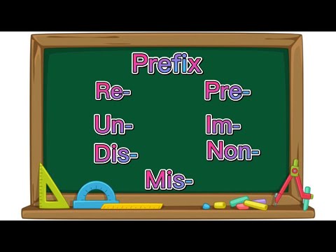 Most used Prefixes for kids