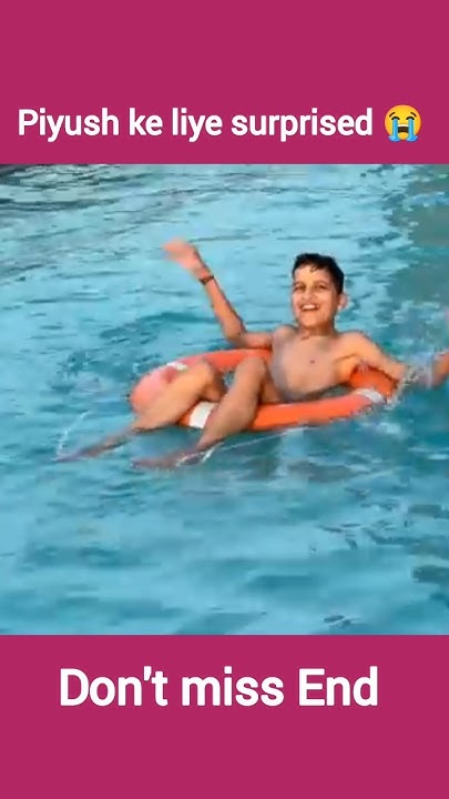 piyush ke surprise pool😱 || Sourav Joshi Vlogs || #shorts #youtubeshorts - YouTube
