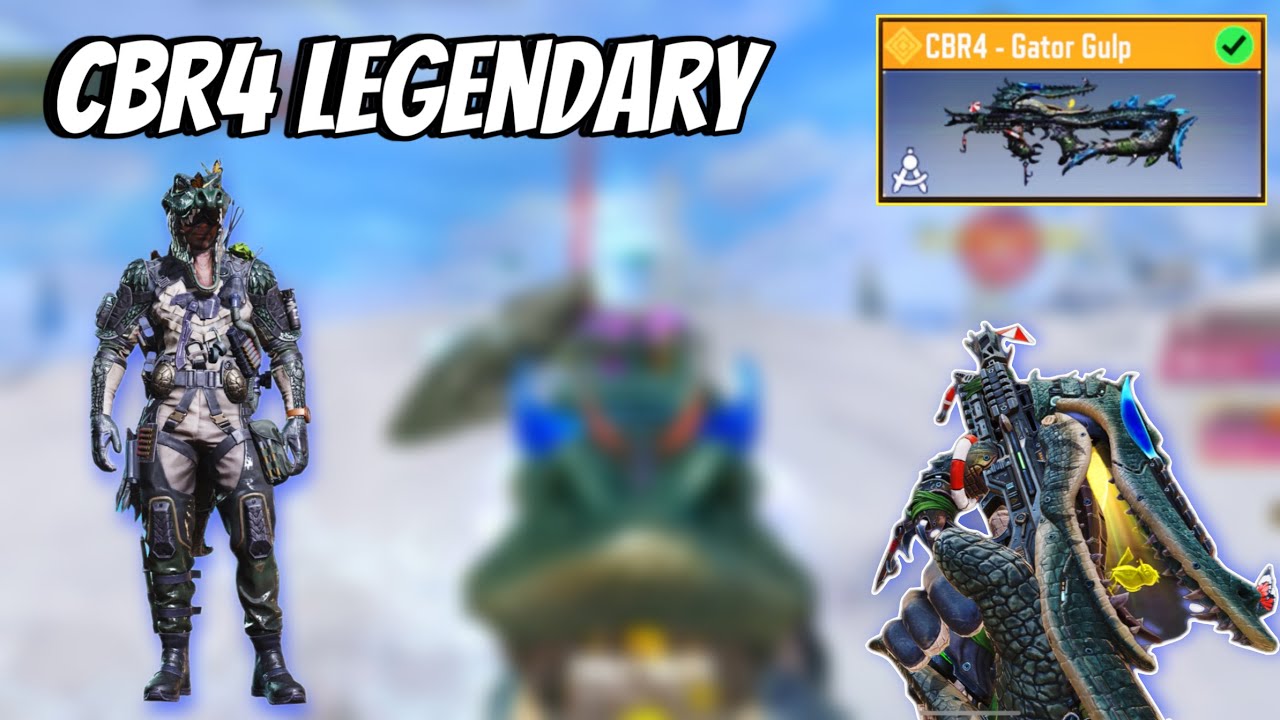 SMG CBR4 Gator gulp legendary | CODM Indonesia - YouTube