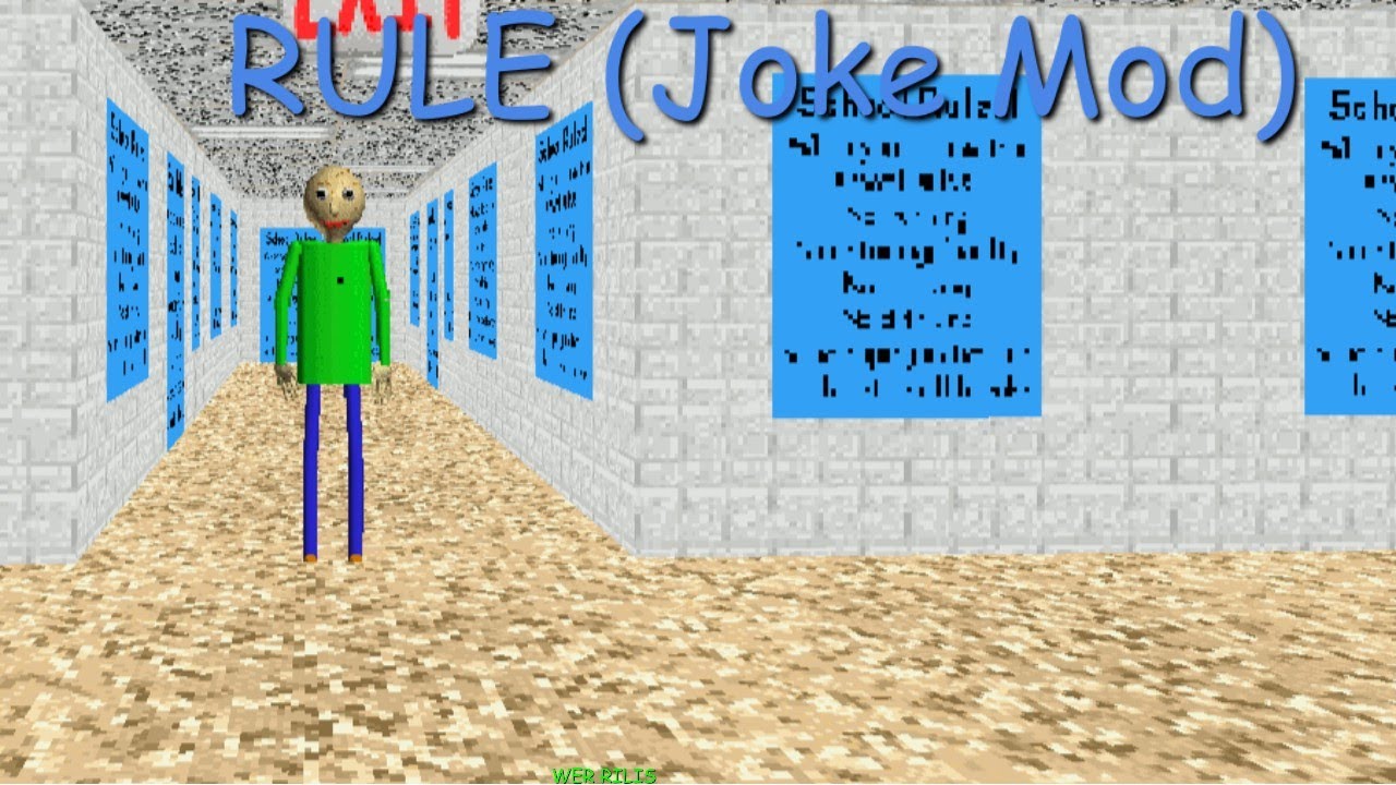 RULE (Joke Mod) | Baldi Basics Mod - YouTube
