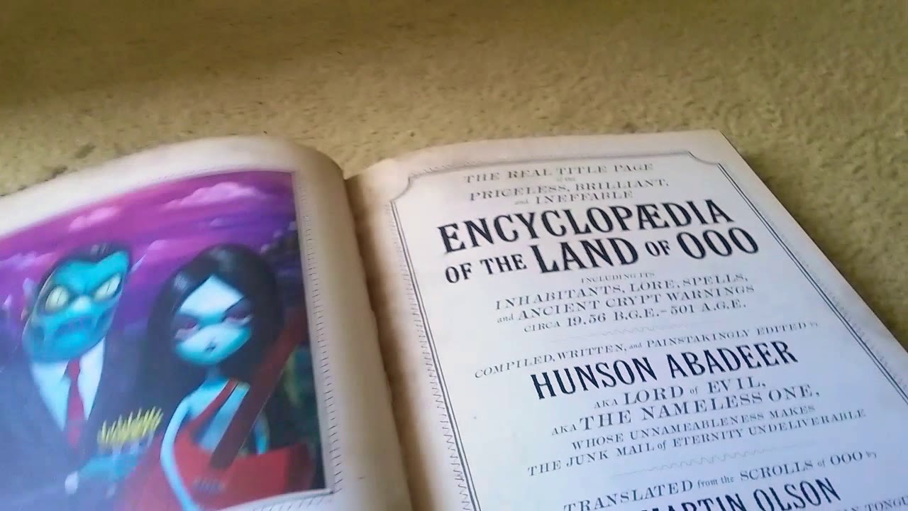 Adventure time encyclopedia review - YouTube
