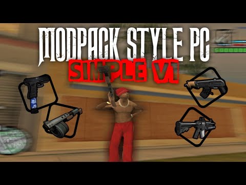 MODPACK STYLE PC SIMPEL V1┃GTA SA:MP MOBILE - YouTube
