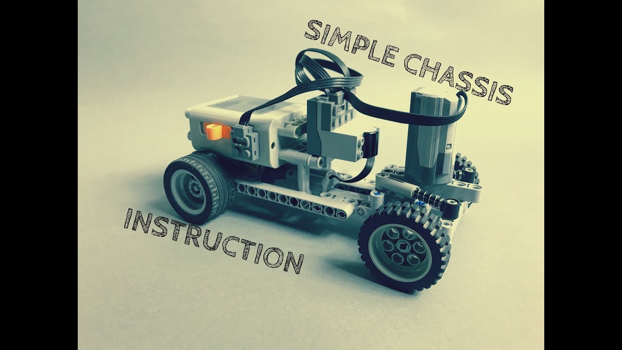 LEGO SIMPLE RC CHASSIS (ONLY M MOTORS) / INSTRUCTION - YouTube