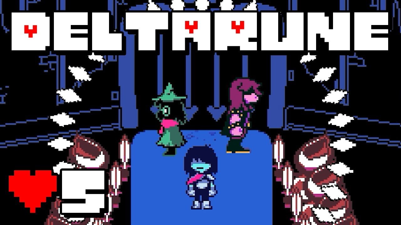 Deltarune (Undertale 2) - Part 5 - Castle Approach - YouTube