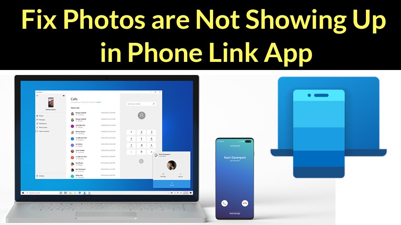 How to Fix Photos are Not Showing up in Phone Link App on Windows ...