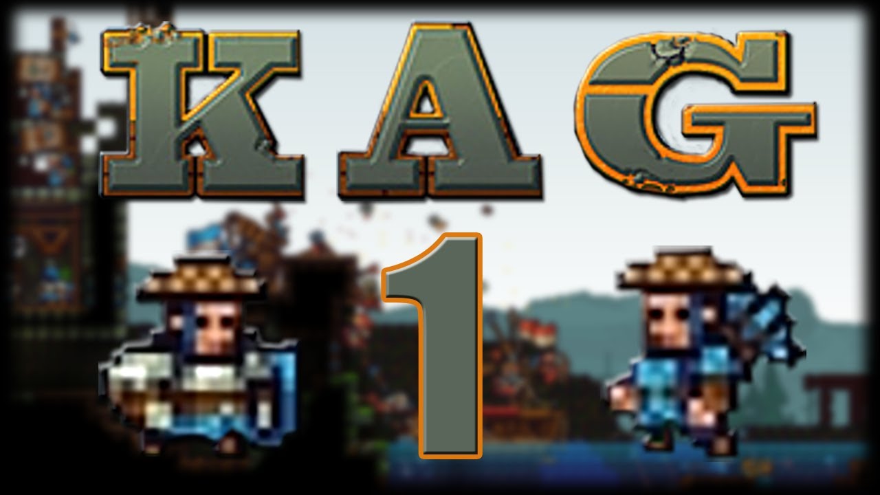 Jogando KAG - Ep 1 - Batalha na Água! - YouTube