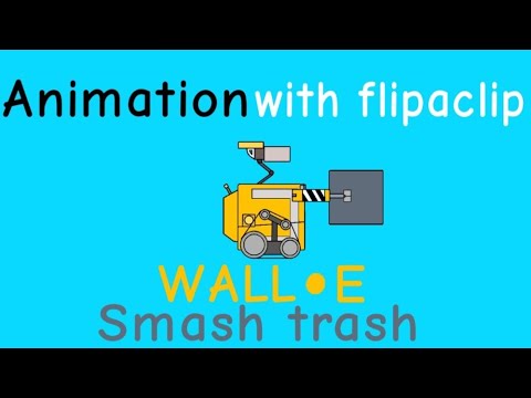 WALL. E Smash trash - YouTube