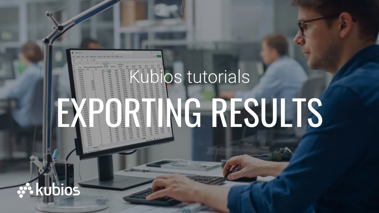 Kubios HRV tutorial: Saving and Exporting HRV Analysis Results - YouTube