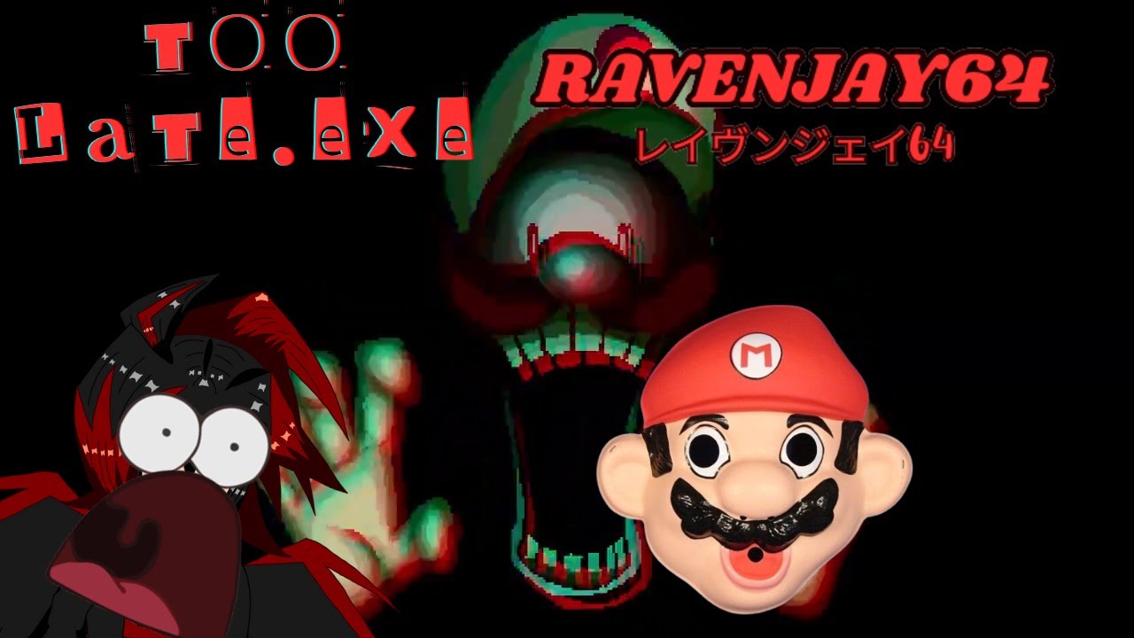 LUIGI ATE MARIO!?! || TOO LATE.EXE - YouTube