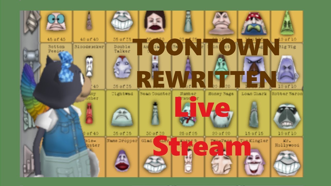 Toontown Rewritten - Livestream (Altered Settings- Let's hope this ...