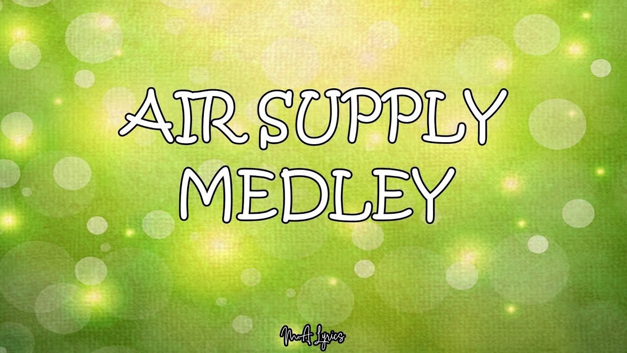 Air Supply Medley - ZENDEE Cover - YouTube