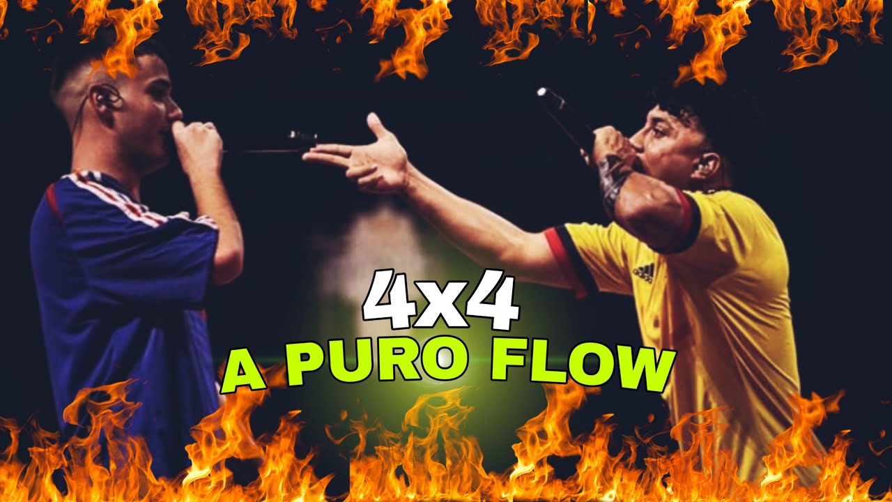 4x4 A PURO FLOW PARA CEBARTE - YouTube