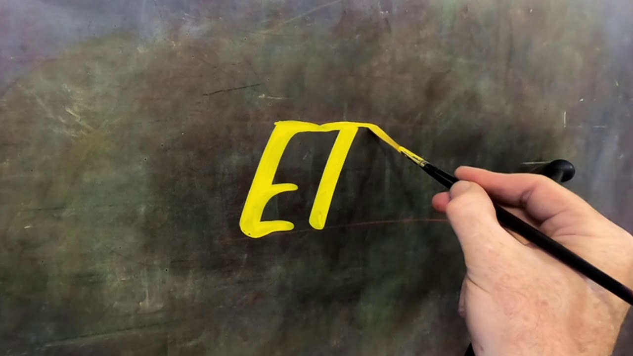 Hand Lettering by John King - YouTube