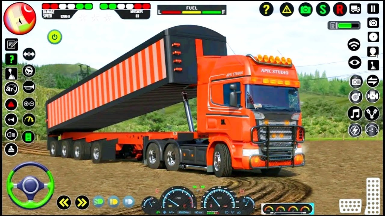New American Truck Simulation Cargo Drive 3D - Euro Truck Sim 3D ...