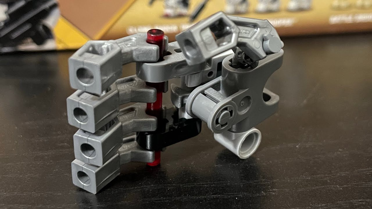 How to build a five finger Lego hand - YouTube