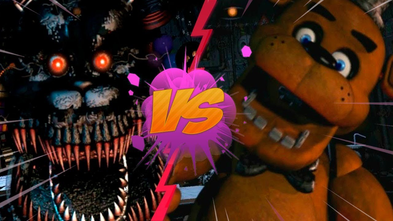 NIGHTMARE VS FREDDY - La Liga de FNAF | FIVE NIGHTS AT FREDDY'S ...