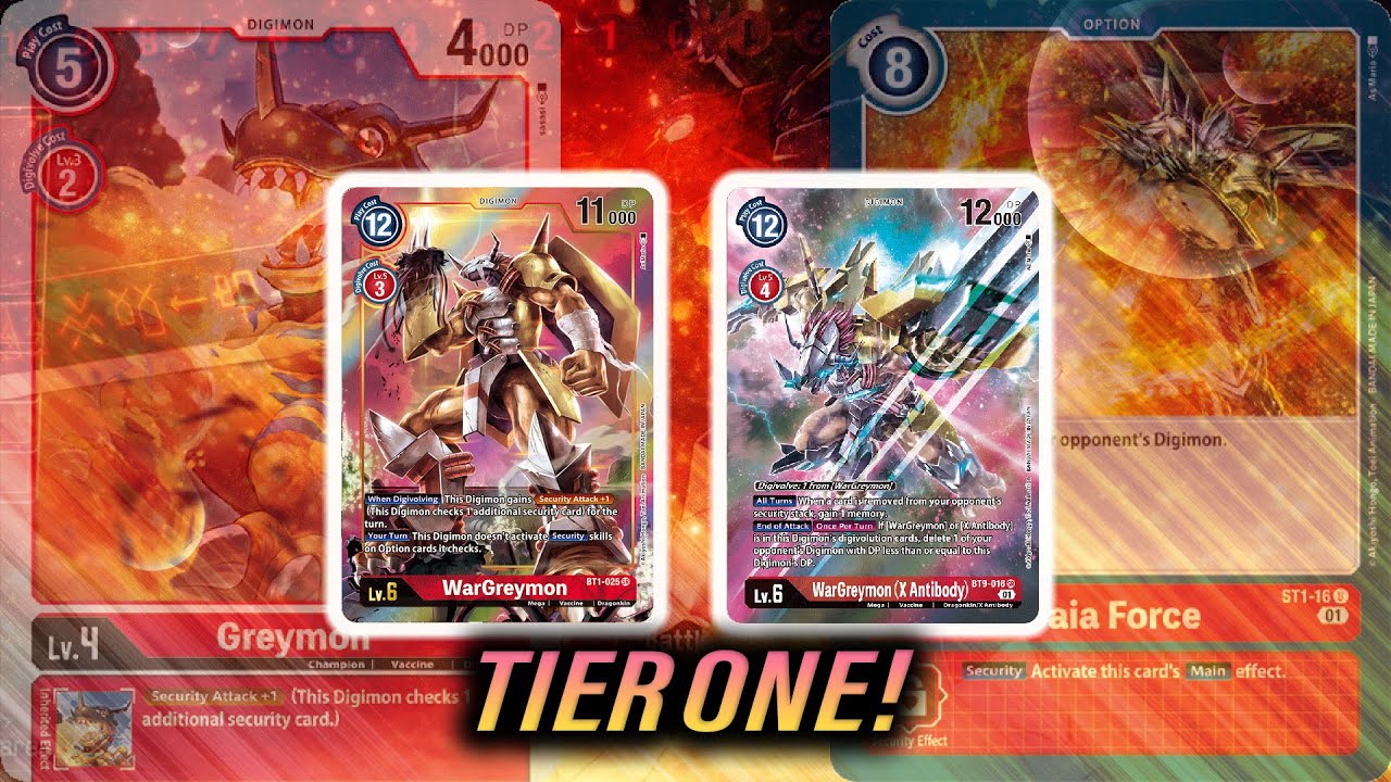 THIS DECK CAN WIN AN ULTIMATE CUP! Digimon BT10/EX3 WarGreymon X Deck ...