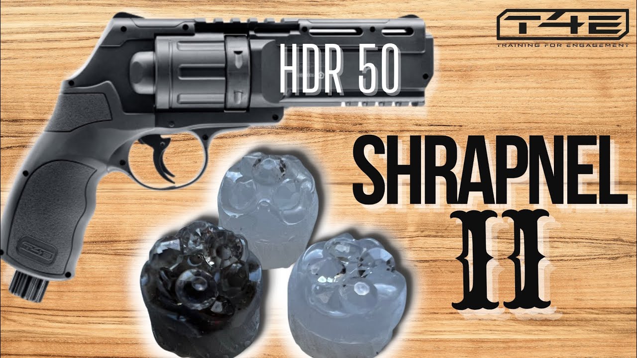 HDR 50 [11 joules] • 50 cal Shrapnel 2 GREAT FOR TARGET PRACTICE - YouTube