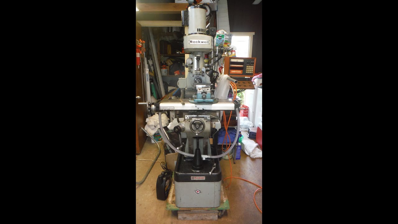 Lubricating your 21 series milling machine - YouTube