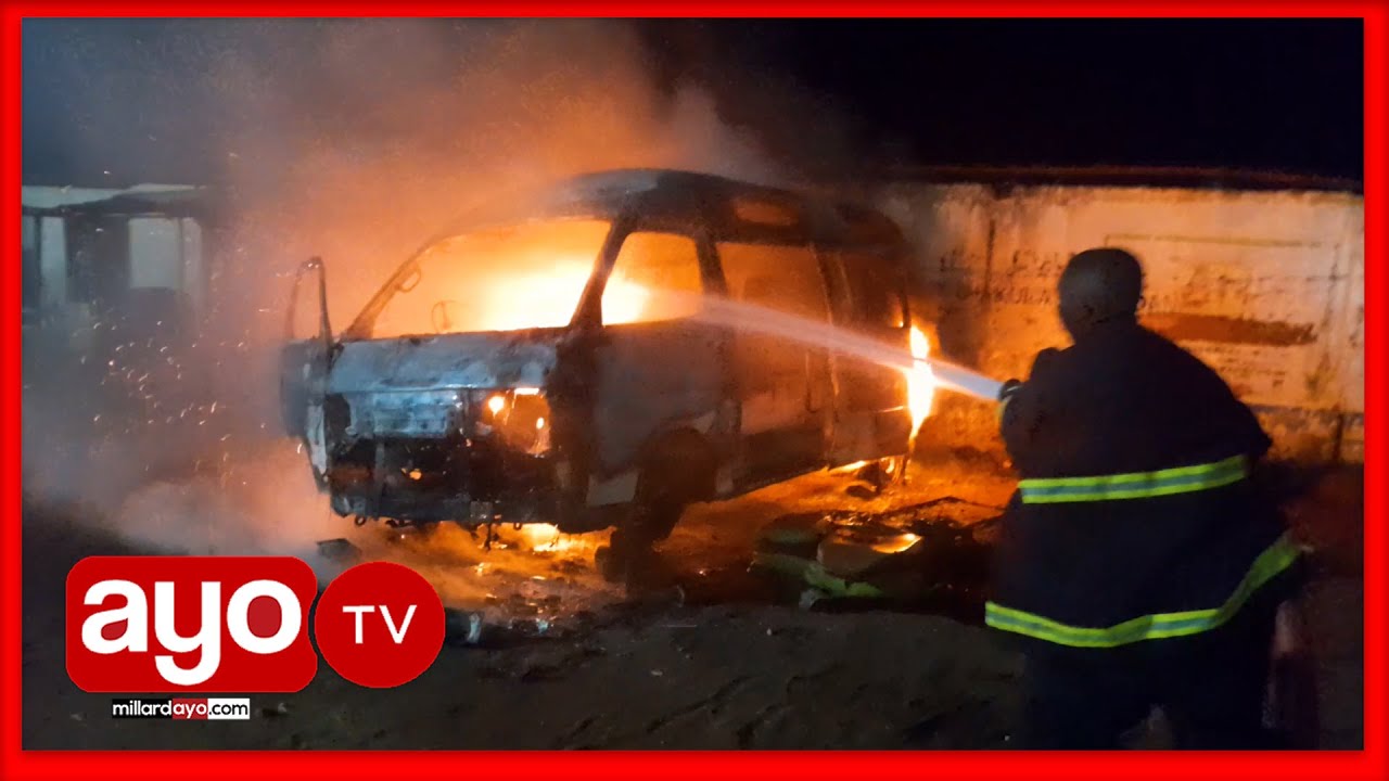 GARI LAWAKA MOTO, WANANCHI WATUPIA LAWAMA ZIMAMOTO ''NIWAZEMBE" - YouTube
