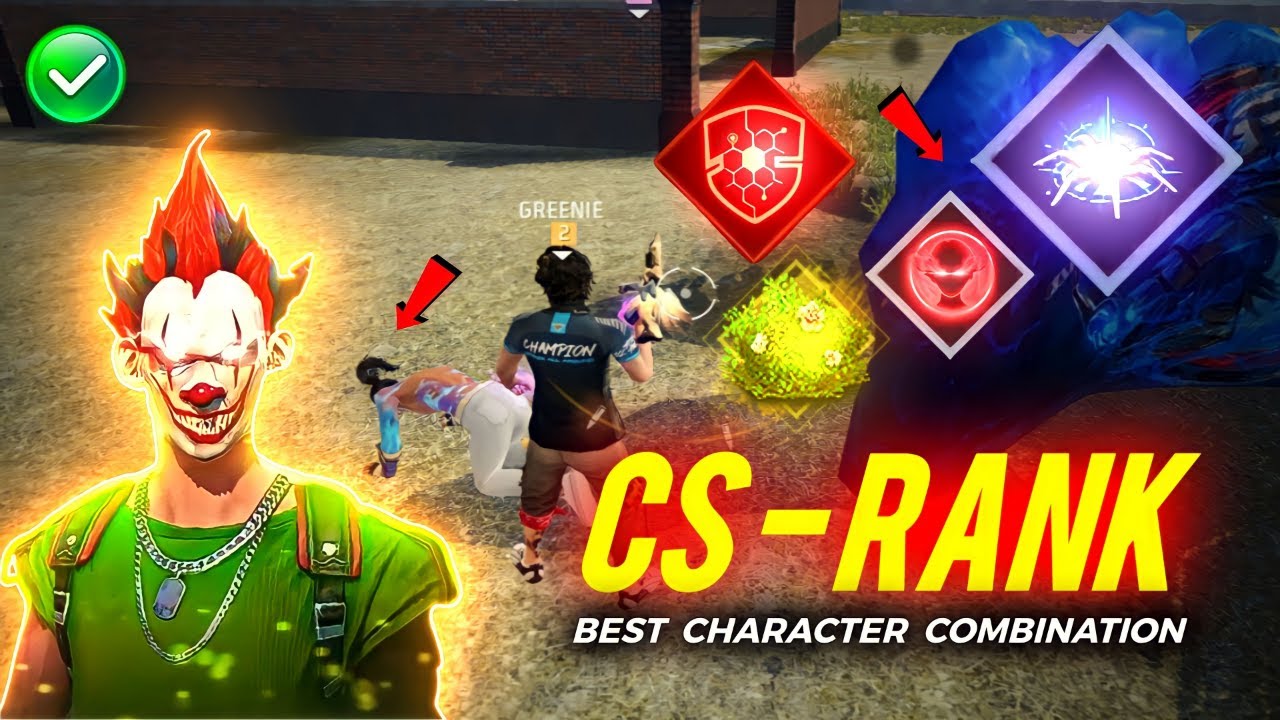 Best character combination for cs rank | CS rank best skill combination ...