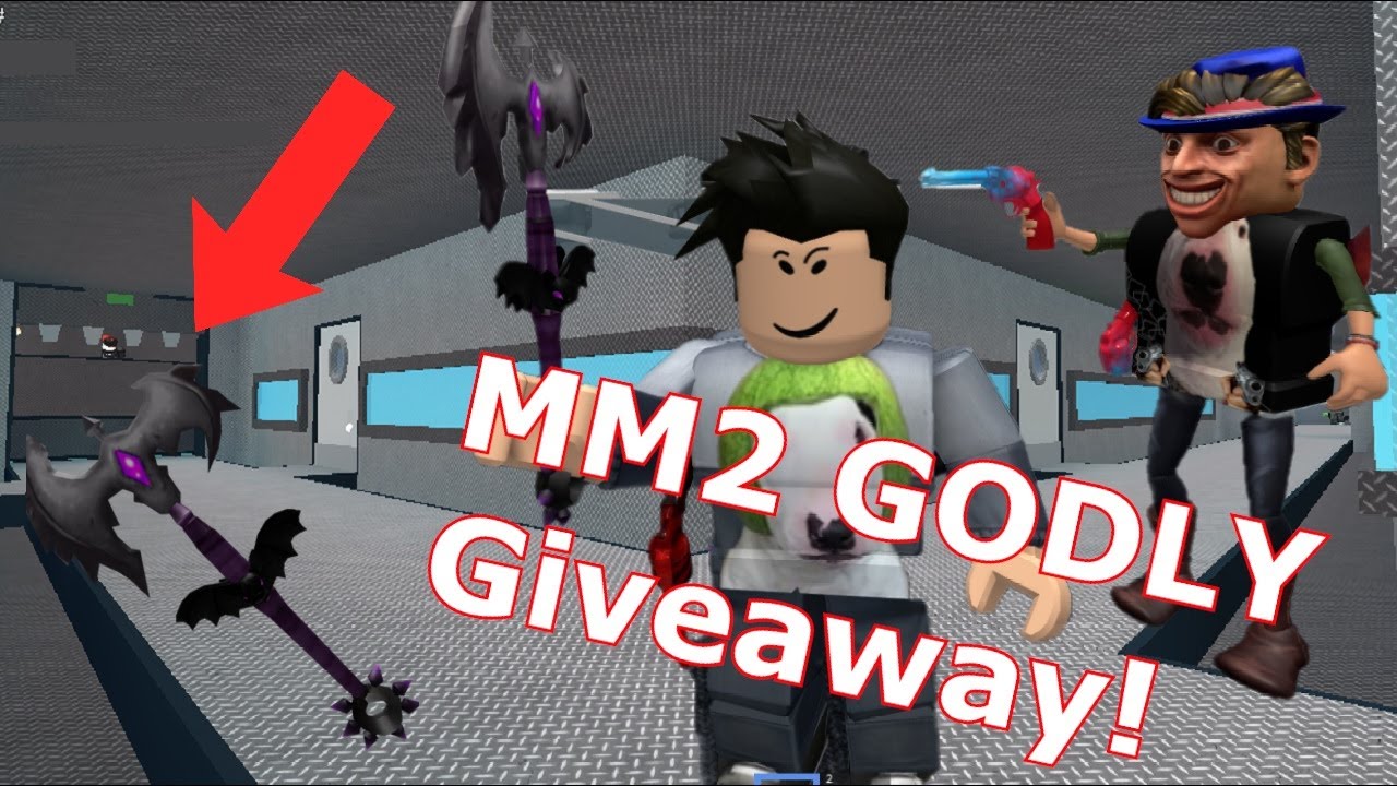 🔴MM2 Battle Axe II GODLY GIVEAWAY!🔴 - YouTube