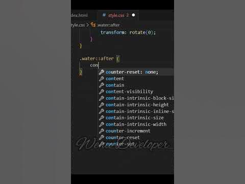 | Moving Fish using HTML and CSS | Wenu Developer || #short25 #html #css #developer #fish # ...