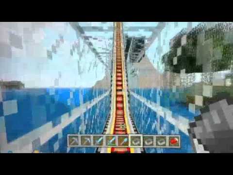 Glowstone House in Minecraft - YouTube