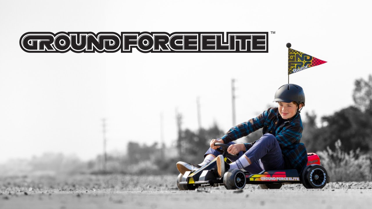 Razor Ground Force Elite, Go Kart Eléctrico para 13+, Hasta 22,5 km/h ...