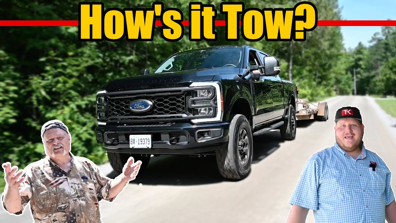 2023 Ford F-250 Tremor Towing Test! Can This Off-Road Super Duty Still ...