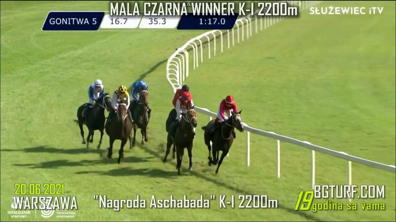 MALA CZARNA K-I WINNER 2200m - YouTube