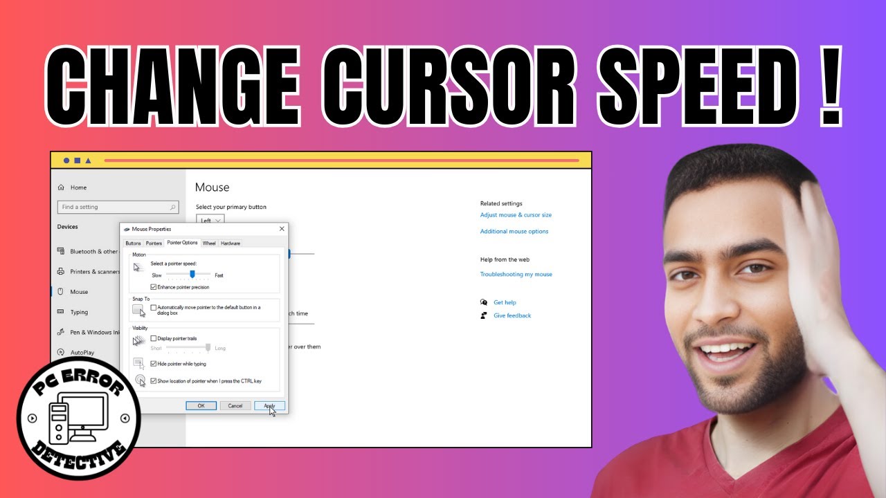 How To Change Cursor Speed On Windows 10 YouTube how-to-change-cursor-speed-on-windows-10-youtube