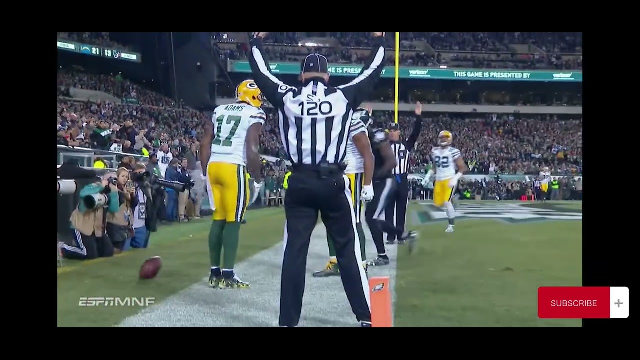 Aaron Rodgers finds Davante Adams for a insane touchdown catch and what ...