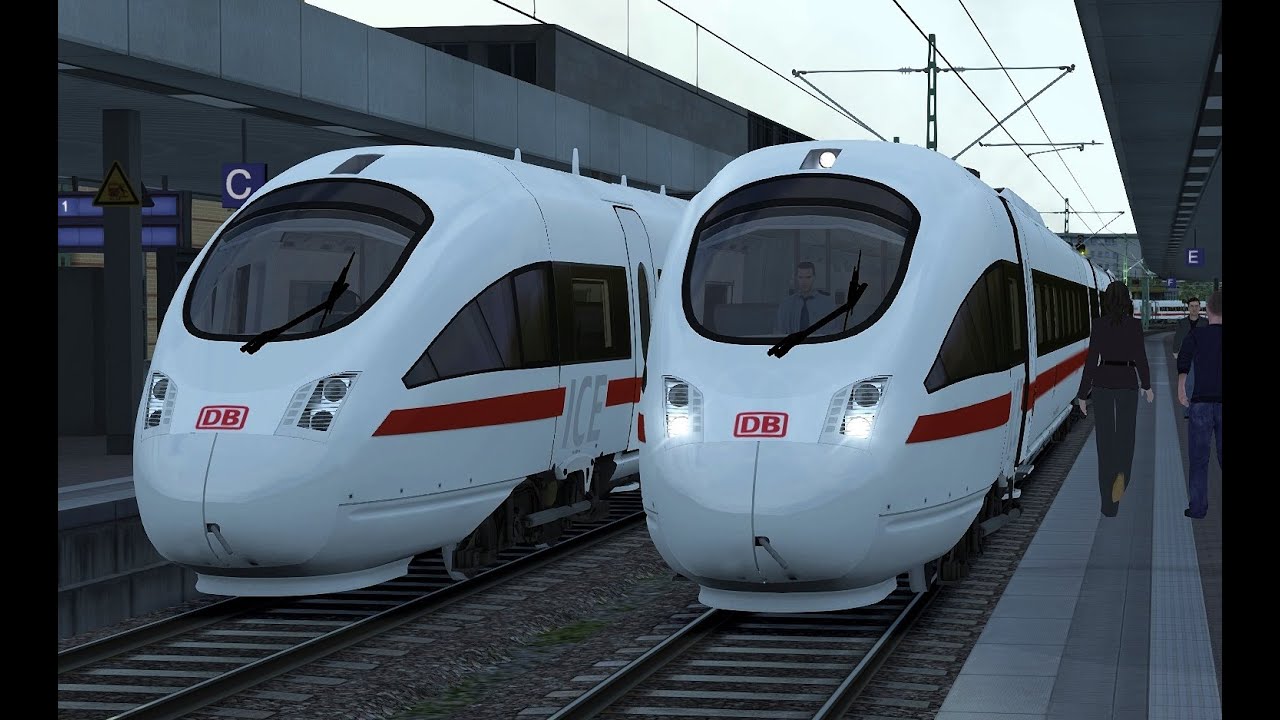 Train Simulator: Eschede - Hannover Hbf with DB ICE TD - YouTube