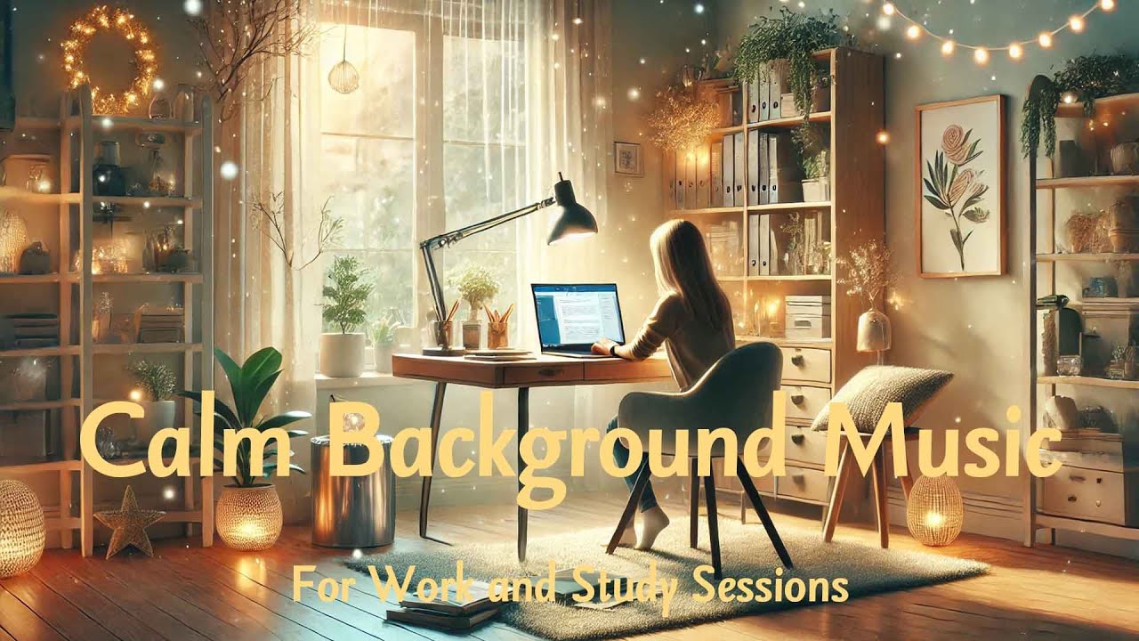 Calm Background Music for Work and Study Sessions - YouTube