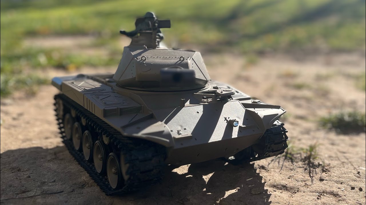 HENG LONG RC M41 walker bulldog - YouTube