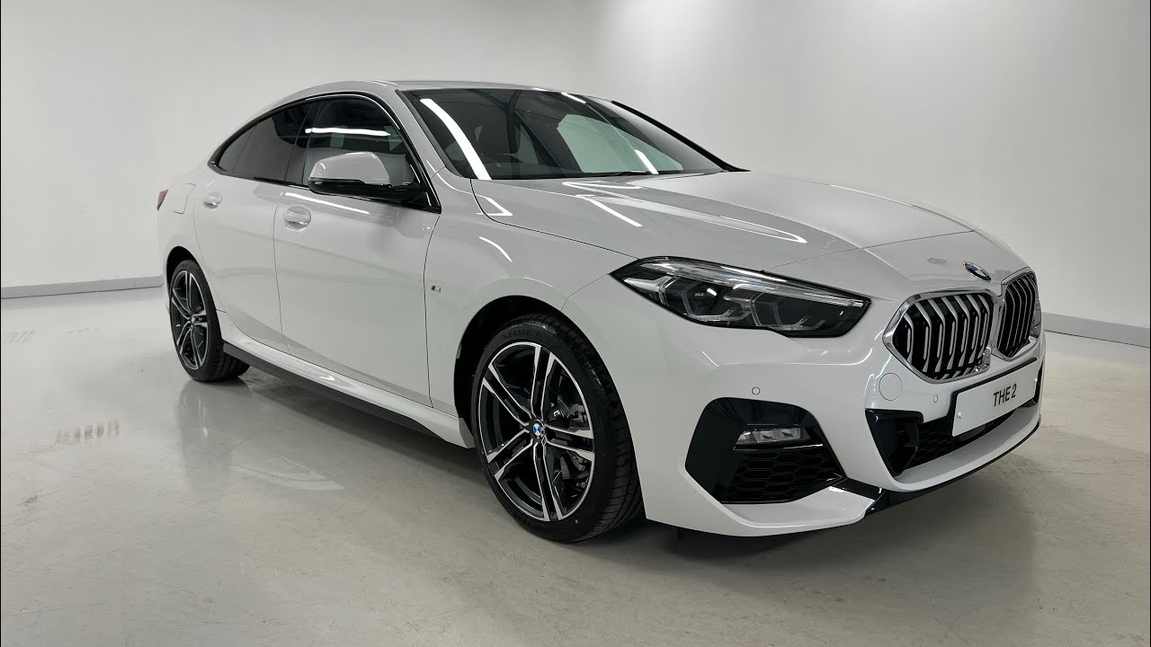 BMW 218i M Sport Gran Coupe - Alpine White - YouTube