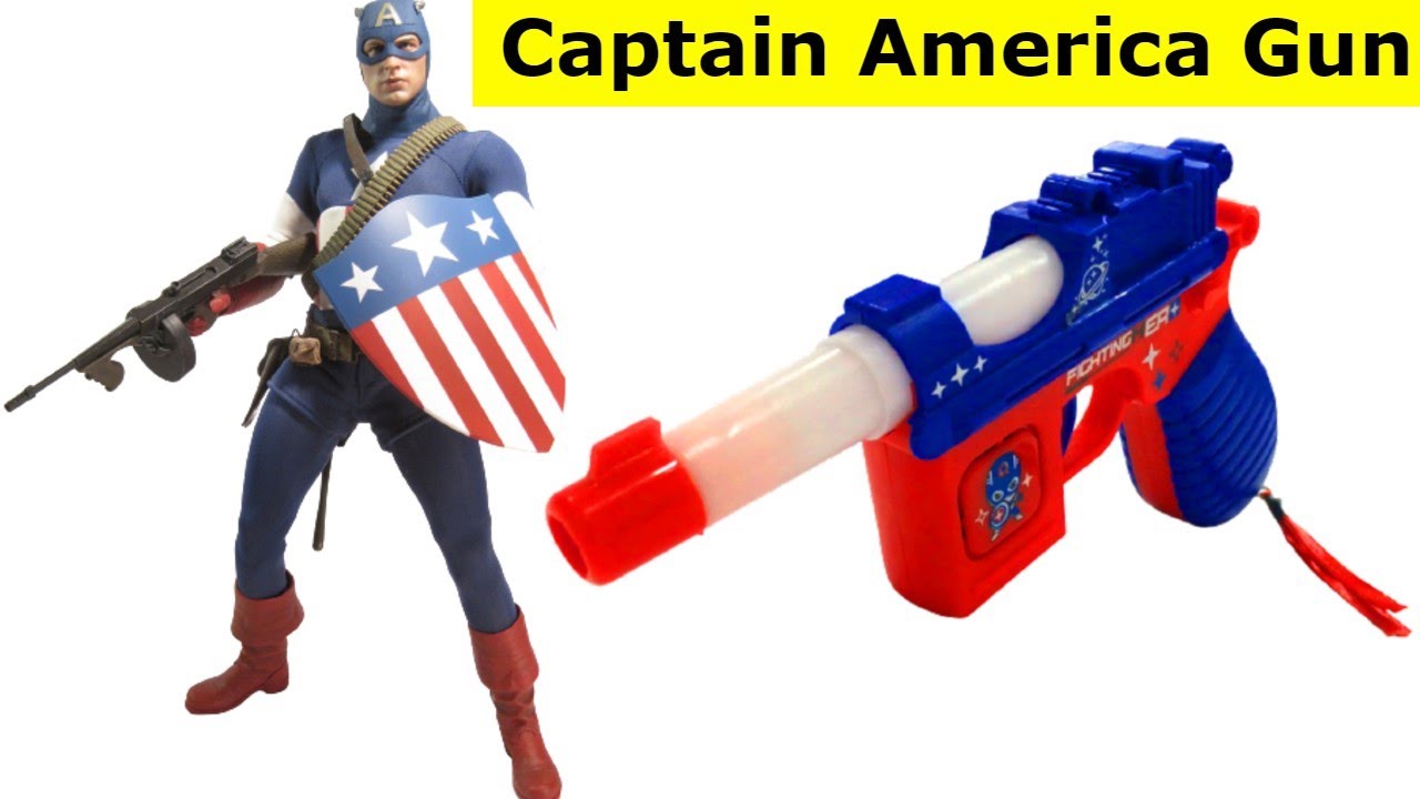 Captain America Gun | Cheapest Super Hero Gun | Battery Operated ...